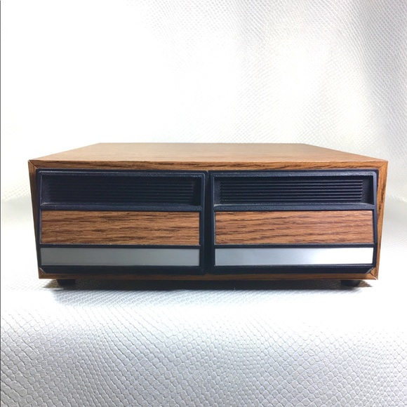 Storage & Organization | Vintage Audio Cassette Storage Two Drawer Case ...